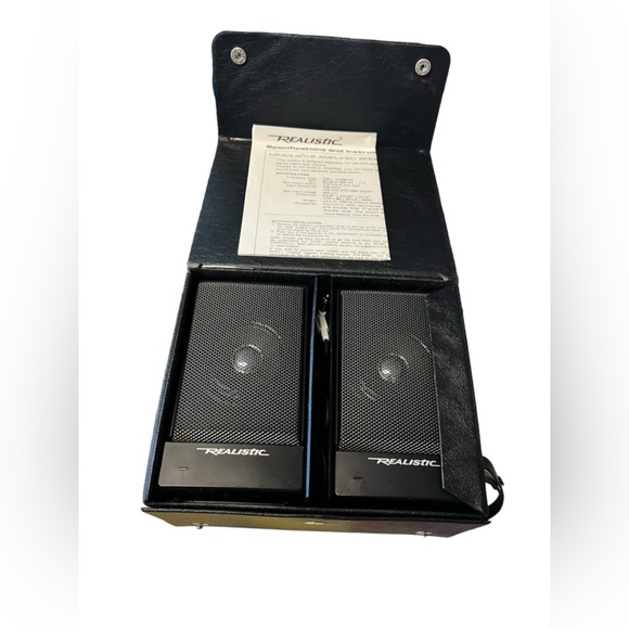Realistic | Other | Vtg Realistic Radio Shack Minimus 6 Set Of 2 ...